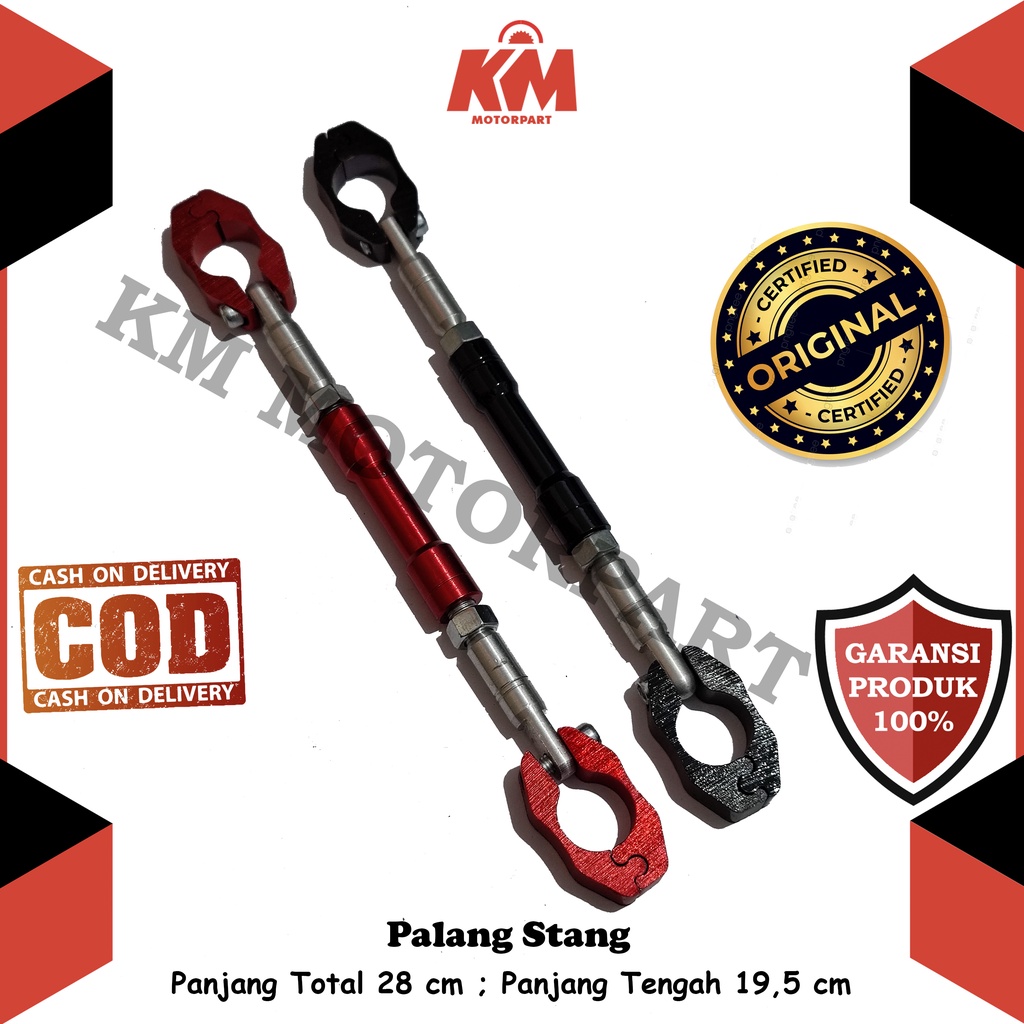 Jual Palang Stang Motor Universal Stabilizer Setang CNC Variasi Beat ...