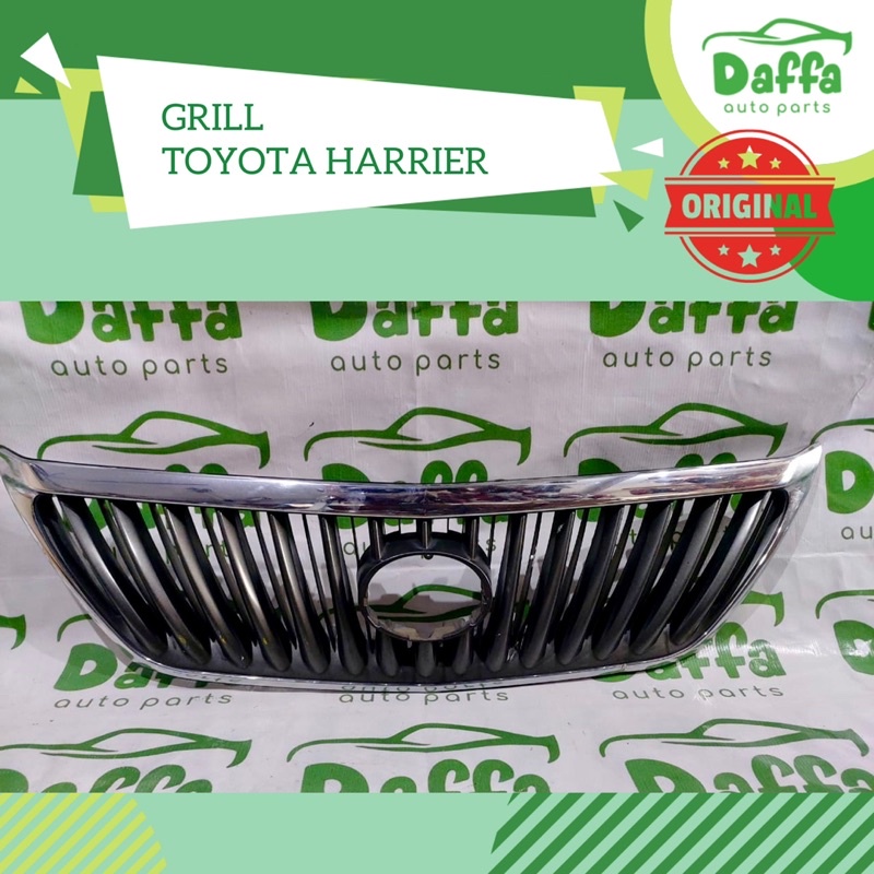 Jual Grill Grille Gril Grile Bemper Bumper Guard Depan Mobil Toyota Harrier Harier 2004 2005 ...
