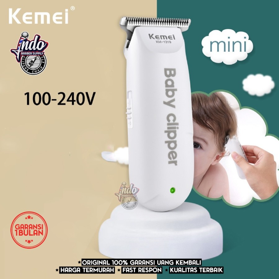 Jual KEMEI BABY CLIPPER KM 1319 & KM 666 - Alat Cukur Rambut Bayi ...