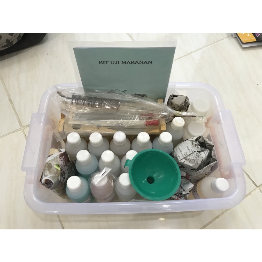Jual Kit Uji Makanan 1 Set / Kit Uji Makanan / Alat Peraga Pendidikan ...