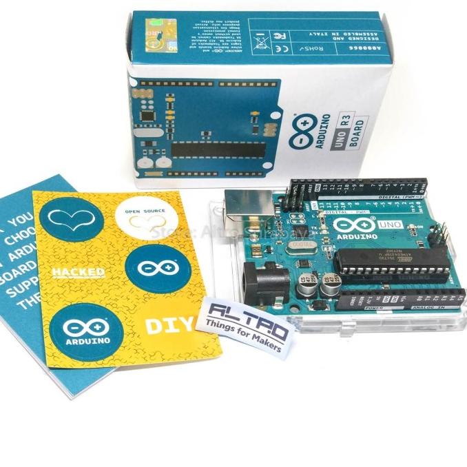 Jual Arduino Uno R3 Original Made in Italy - ATMega328 Development ...