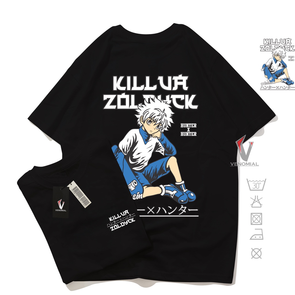 Jual kaos ANIME KILLUA ZOLGYCK HUNTER X HUNTER / Kaos Motif Keren ...