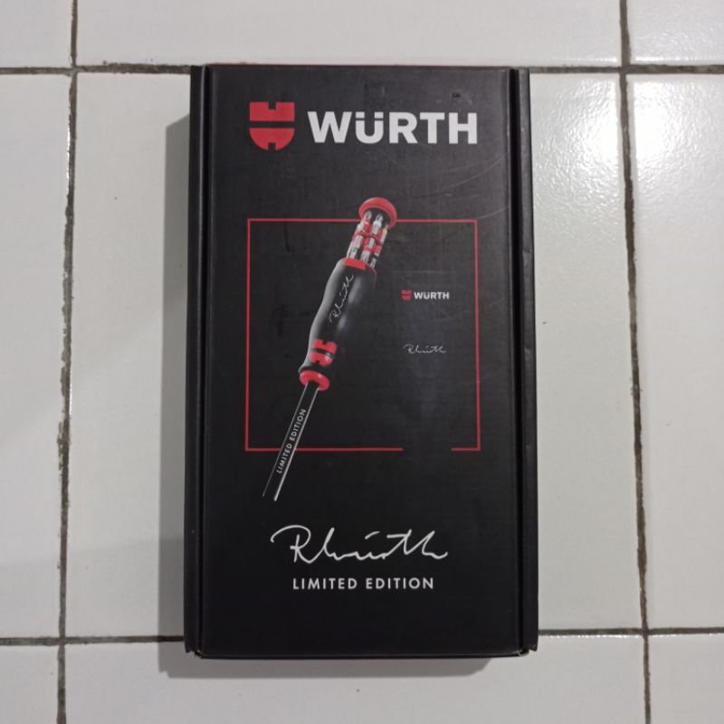 Jual WURTH Magnetic Screwdriver limited edition - obeng set jerman ...