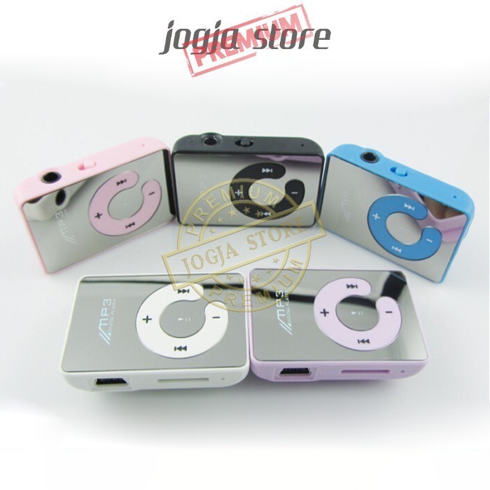 Jual MP3 Player TF Card with Klip Alat Pemutar Musik MP3 Player - Hitam ...