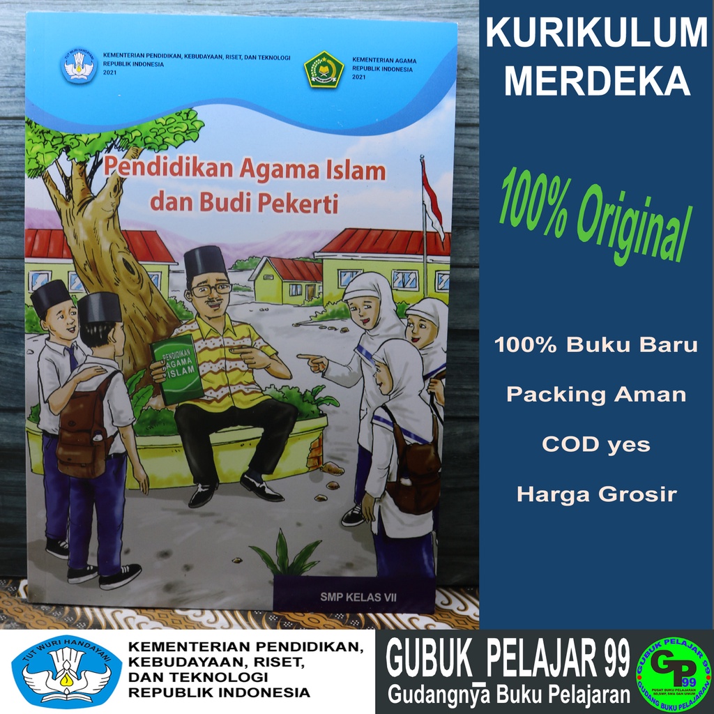 Jual Buku Paket Siswa Pendidikan Agama Islam dan Budi Pekerti (PAI 7 ...
