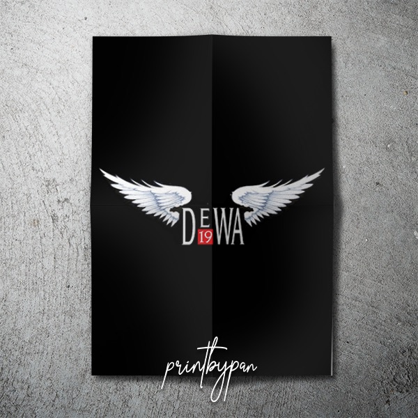 Jual Poster Band DEWA 19 Full - Poster Dinding Aesthetic - Poster Band ...