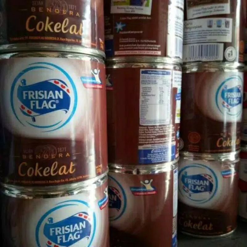 Jual Susu Bendera kaleng coklat 12 kaleng | Shopee Indonesia