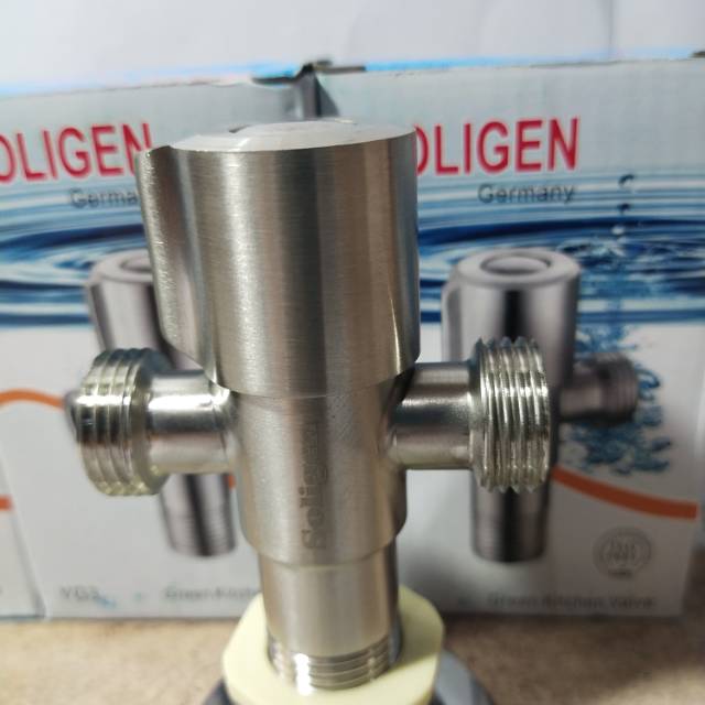 Jual Stop kran Tee cabang double soligen | Shopee Indonesia