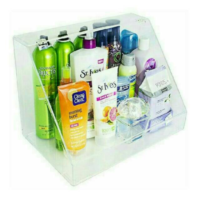 Jual Acrylic box makeup, box kosmetik akrilik | Shopee Indonesia