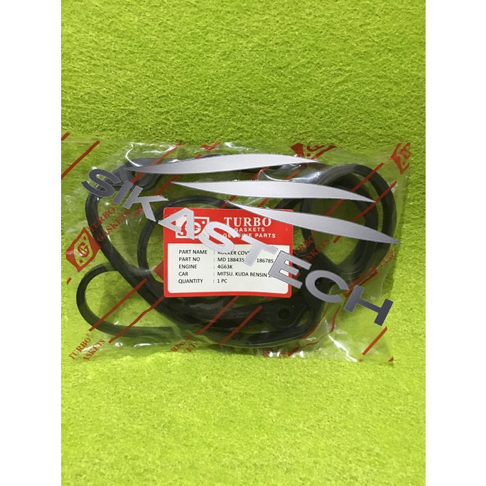 Jual MD186785 CYLINDER HEAD COVER GASKET PACKING PAKING DEK KLEP MITSUBISHI 4G63 2000 GALANT VR ...