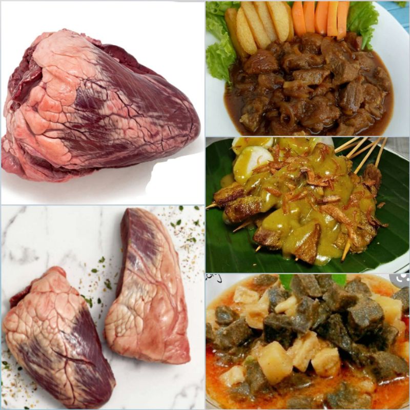 Jual PROMO Jantung Sapi 1 kg | Shopee Indonesia