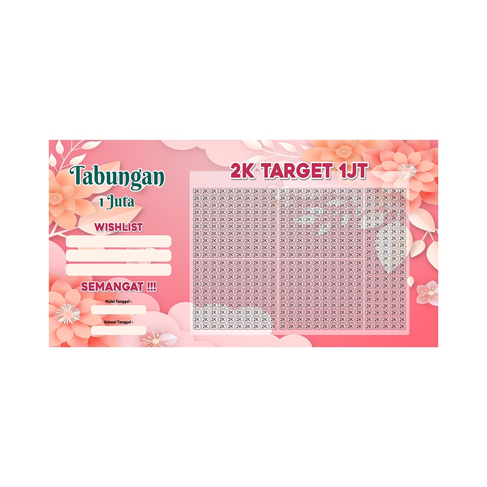 Jual HDK - Celengan Target Aesthetic Buka Tutup VIRAL Tabungan Anak ...