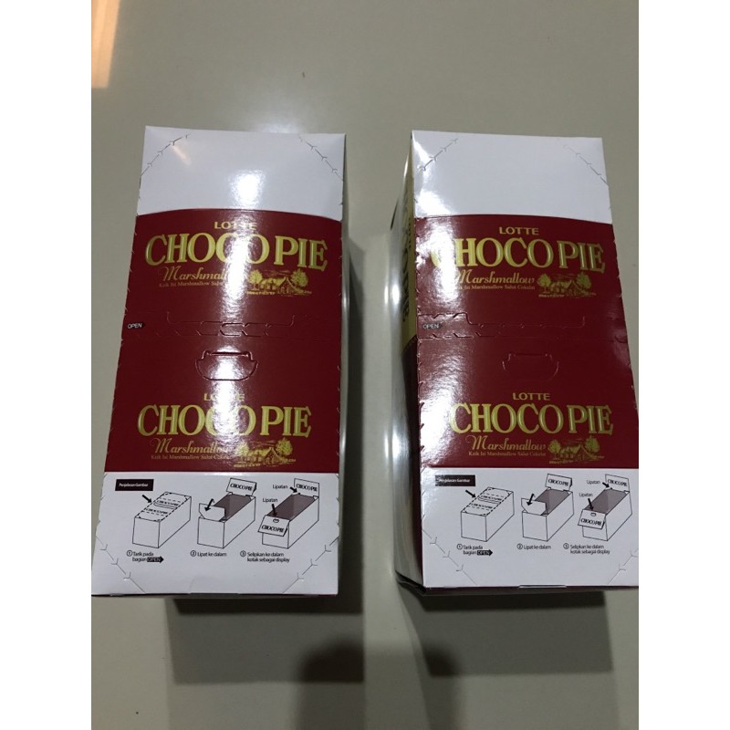 Jual LOTTE CHOCO PIE ISI 12 | Shopee Indonesia