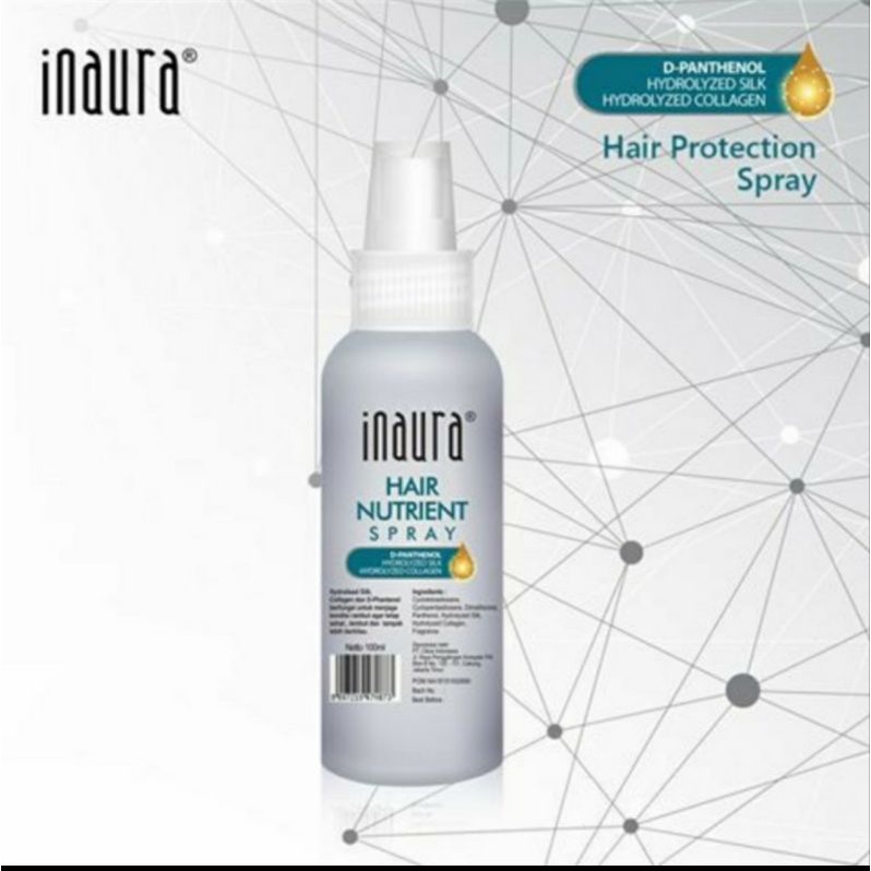 Jual Inaura Hair Nutrient Spray 100ml Vitamin rambut serum catok 100ml ...