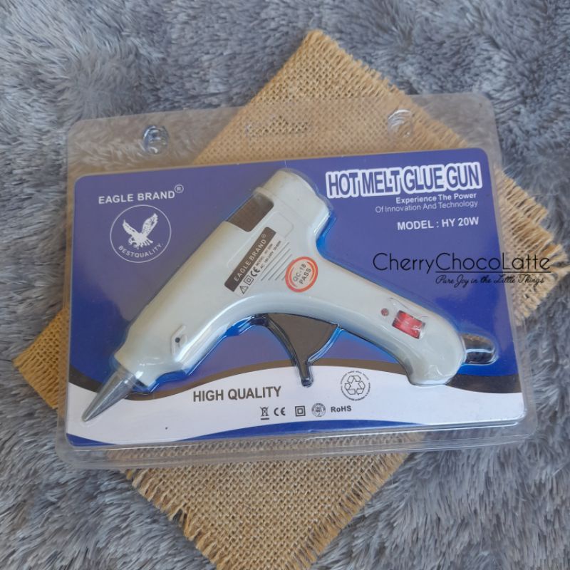 Jual Glue Gun Lem Tembak Eagle Brand Kecil / Pistol Lem Tembak Eagle ...