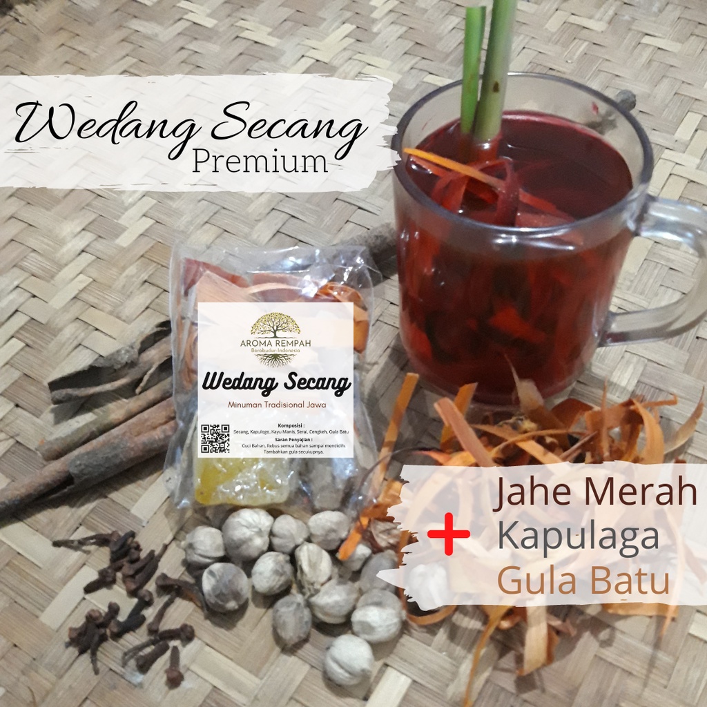 Jual WEDANG SECANG GULA BATU PREMIUM MINUMAN REMPAH TRADISIONAL KHAS JAWA | Shopee Indonesia