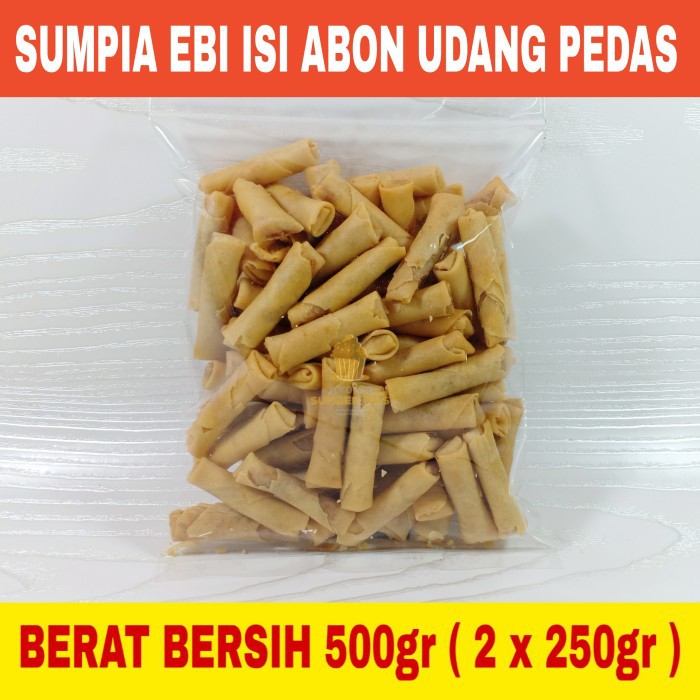 Jual Sumpia Udang Pedas 1 KG | Chili spring roll | Sarikaya | Sumpiah ...