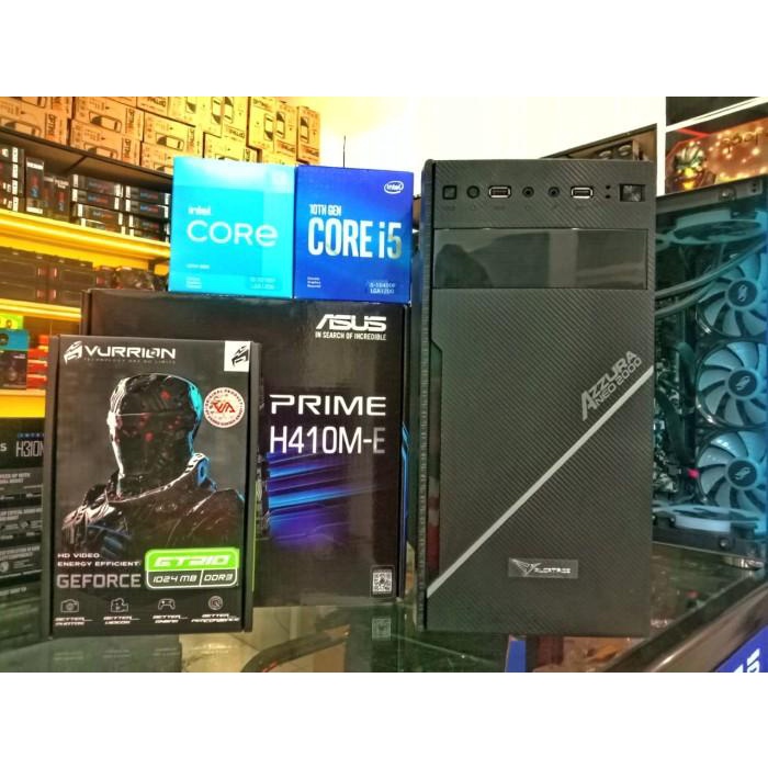 Jual CPU Rakitan Gen 10 Core i3-10100F Ram 8Gb VGA 1Gb HDD 500Gb Siap ...