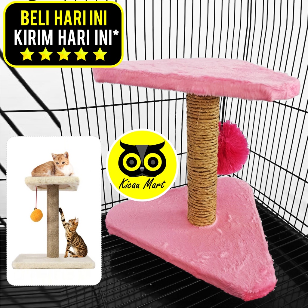 Jual GARUKAN KUCING MAINAN CAKARAN KUCING KITTEN CAT TREE SCRATCHER ...