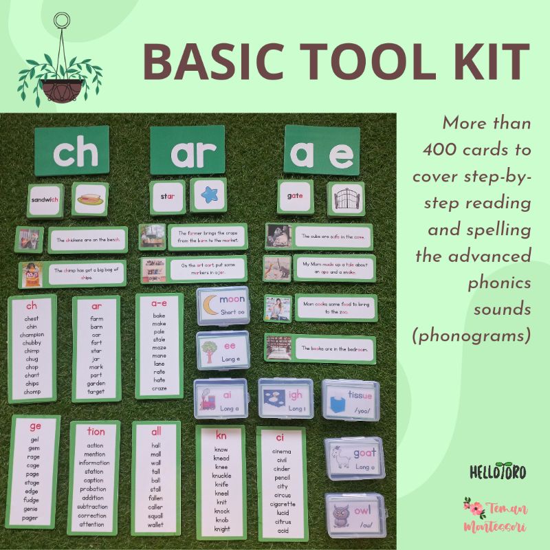 Jual Green Series Tool Kit Montessori (+online classe) | Shopee Indonesia