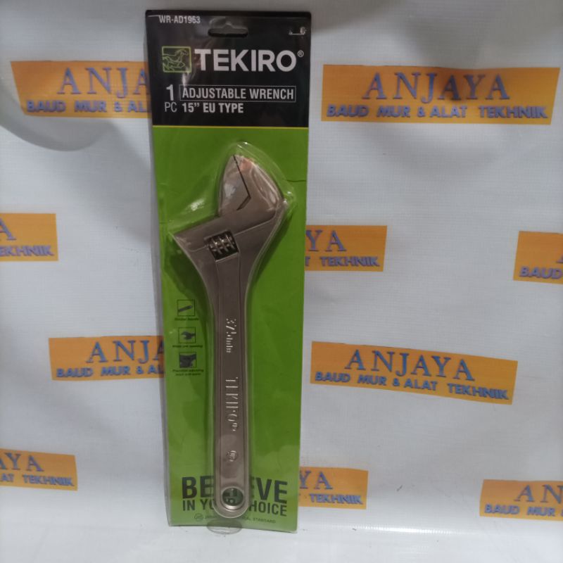 Jual Tekiro Kunci Inggris 15" EU Type | Shopee Indonesia