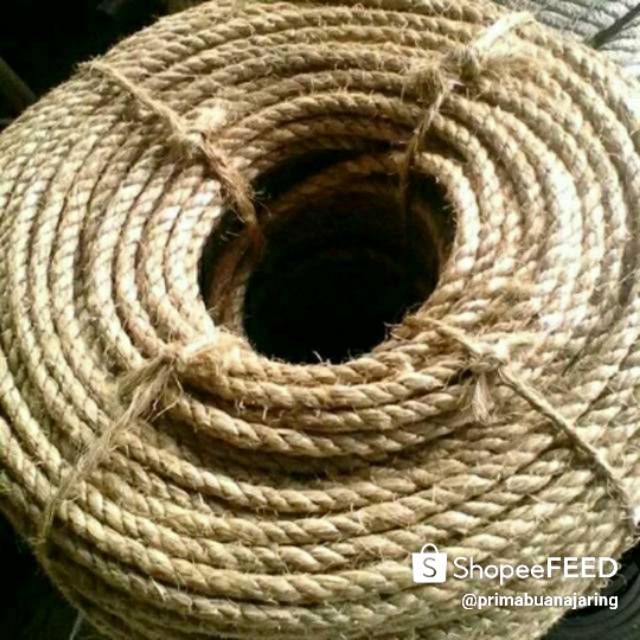 Jual Tali Manila Rope / Tambang / Tampar ( 6mm ) Merk Gurita | Shopee ...