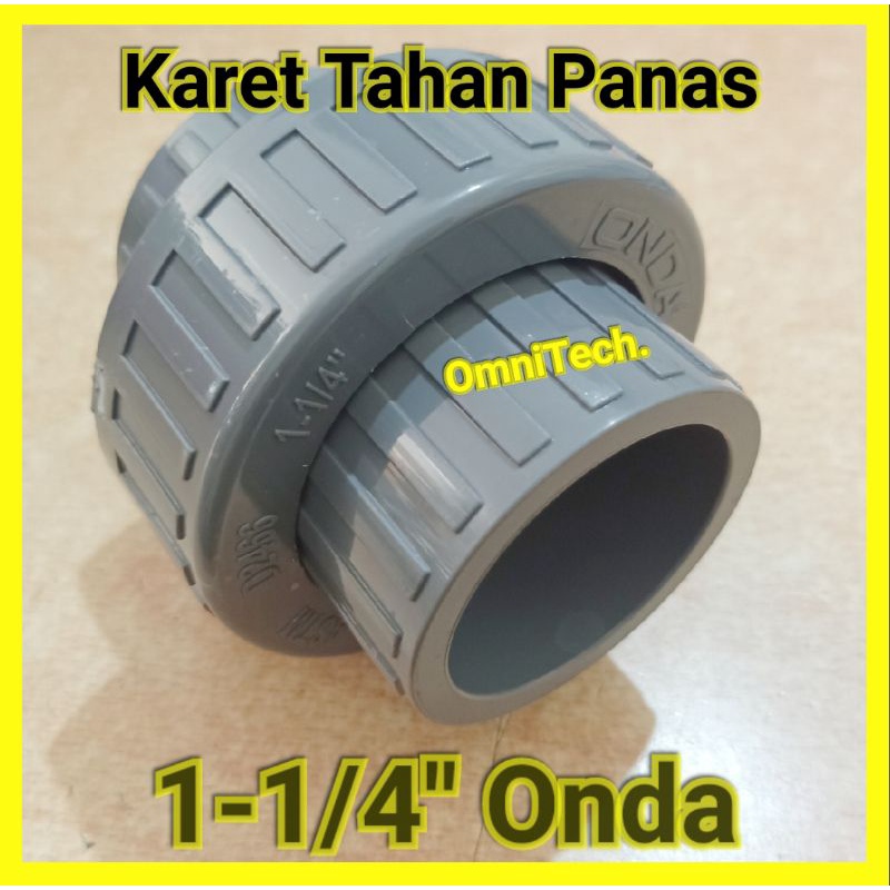 Jual Watermur Water mur Watermoor Fitting Socket PVC Onda 1-1/4" Karet ...