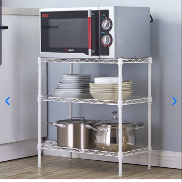 Jual Krisbow rak besi 3 tingkat putih ace hardware | Shopee Indonesia