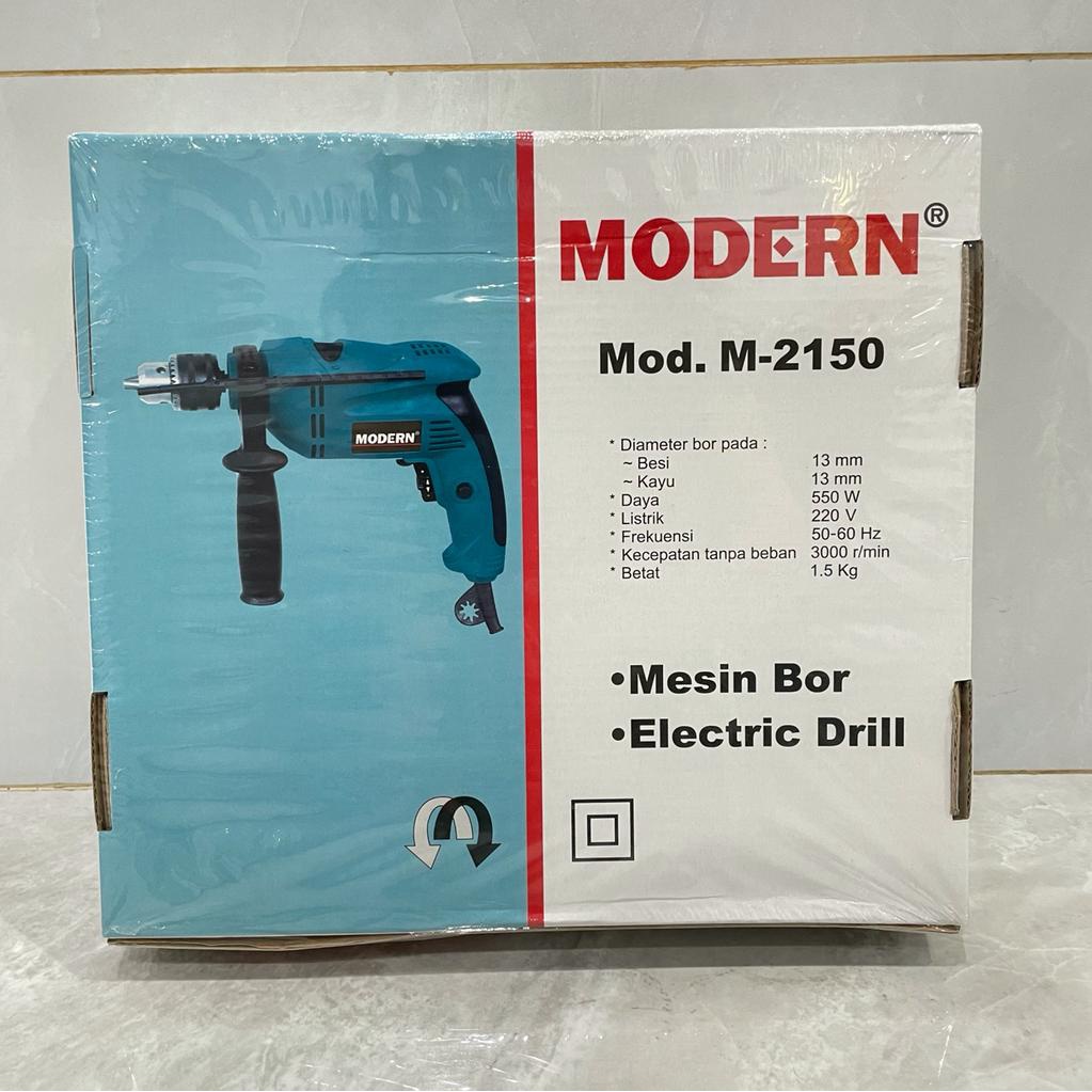 Jual Mesin Bor Listrik MODERN M-2150 Bolak Balik 13mm / Bor Tangan 2 ...