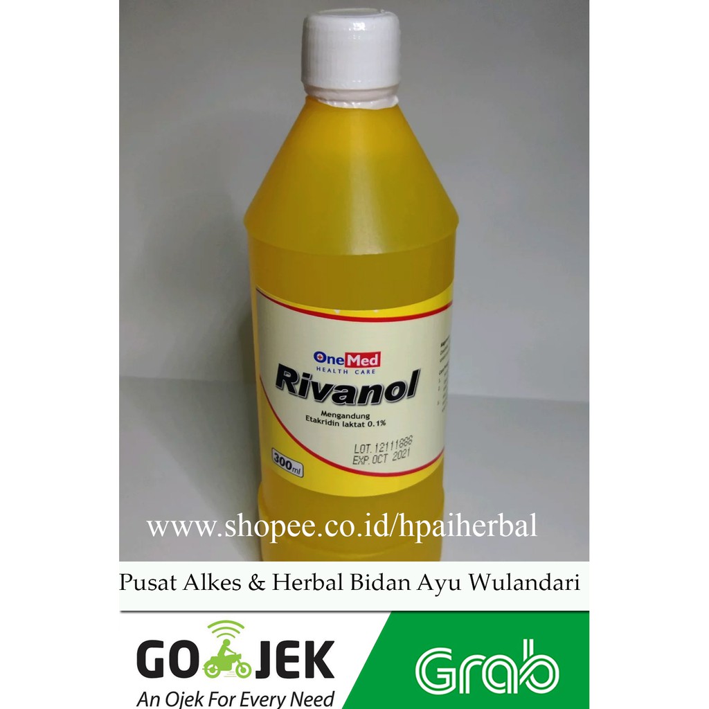 Jual RIVANOL ONEMED 285 ML - PEMBERSIH LUKA ANTISEPTIK | Shopee Indonesia