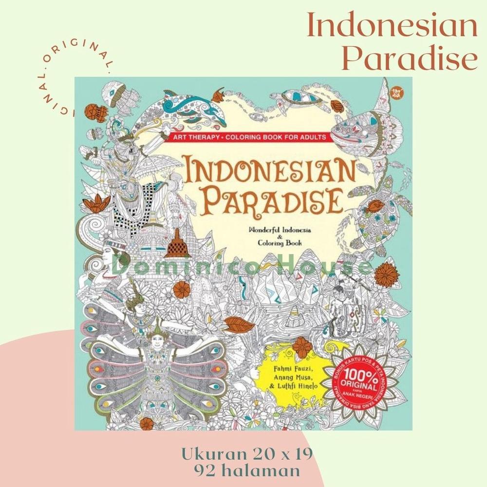 Jual mei BUKU MEWARNAI DEWASA COLORING BOOK FOR ADULT MY OWN WORLD ...