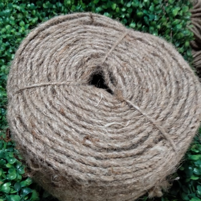 Jual Tali Tambang goni rami | 5mm Rol Besar -+ 180meter | Shopee Indonesia