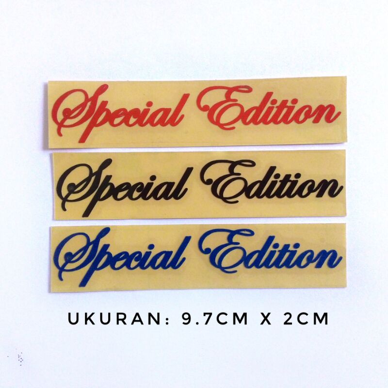 Jual Stiker Cutting Special Edition Ukuran Kecil Cutting Sticker Untuk ...