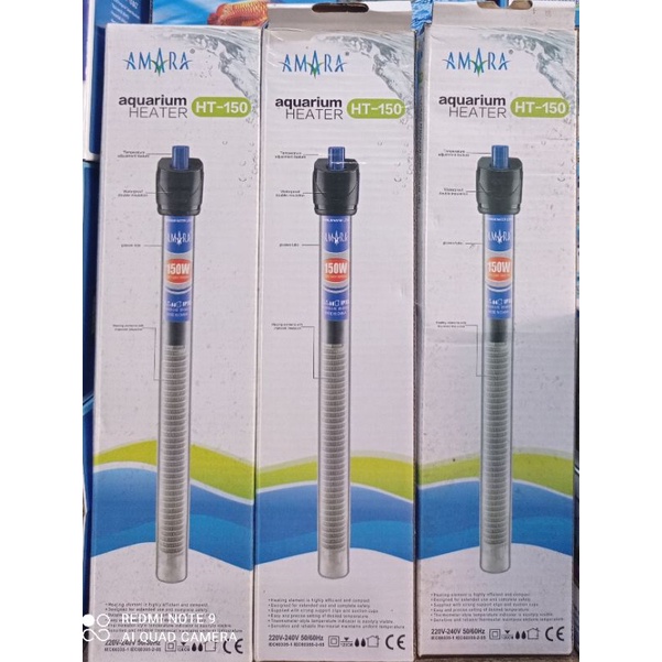 Jual Heater Amara 150W HT150 HT-15 HEATER PEMANAS AIR DAN SUHU | Shopee ...