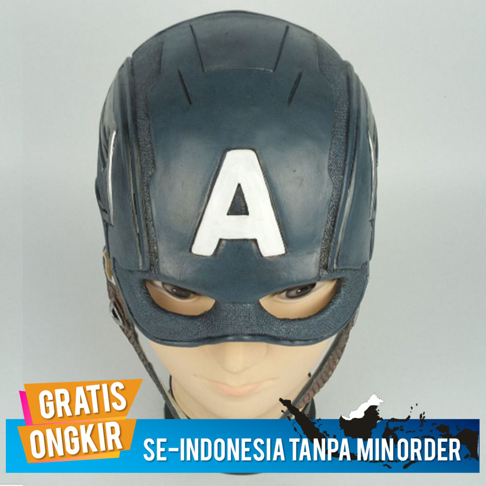 Jual Topeng Marvel pahlawan hiasan kepala Pesta Halloween topeng ...