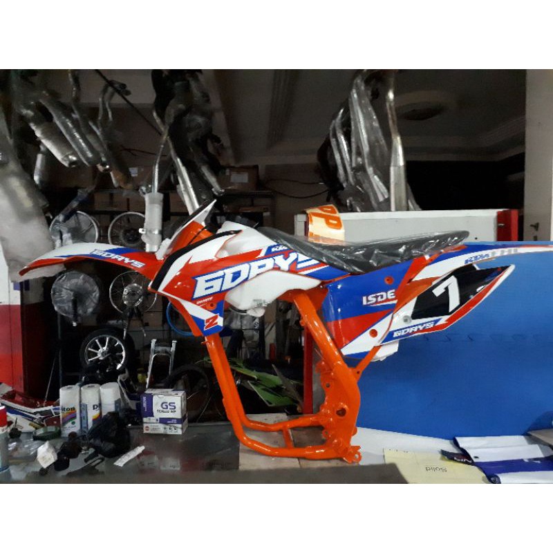 Jual rangka dan body ktm 85 2016 pnp tiger | Shopee Indonesia