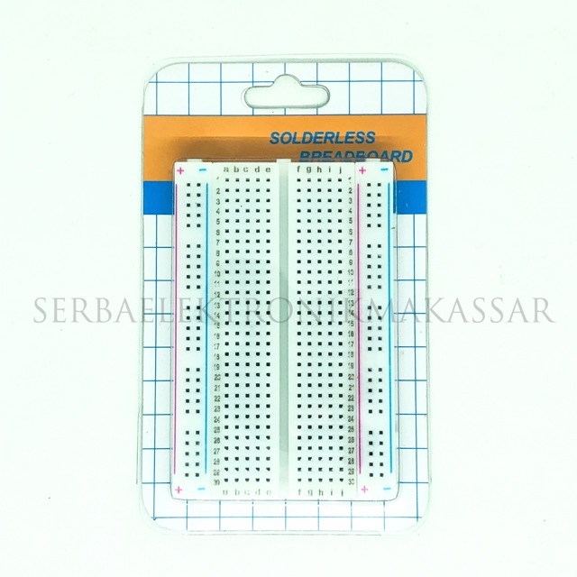 Jual Project Board Solderless Breadboard Mini 400 titik | Shopee Indonesia