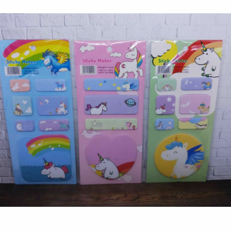 Jual Stick note Unicorn | Shopee Indonesia