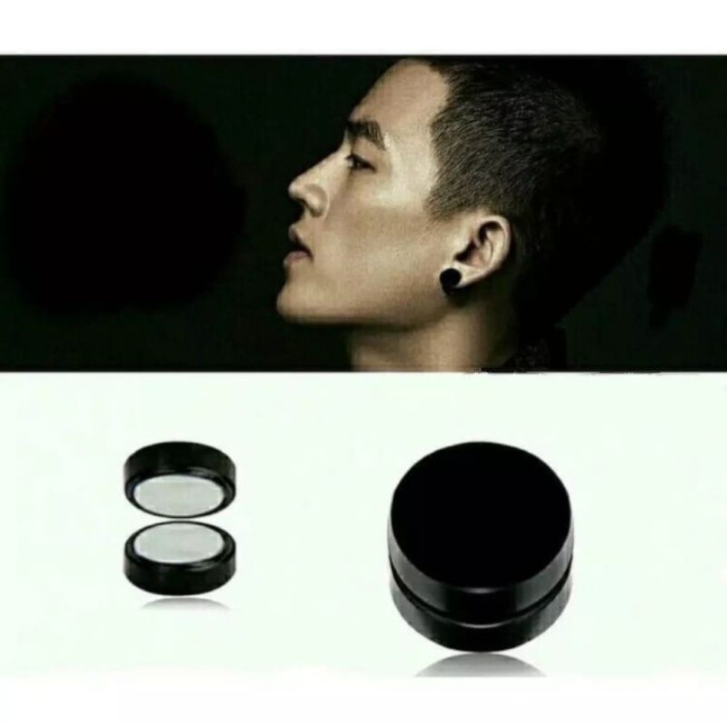 Jual ANTING PRIA TITANIUM HITAM MODEL MAGNET -GARANSI ORIGINAL | Shopee ...