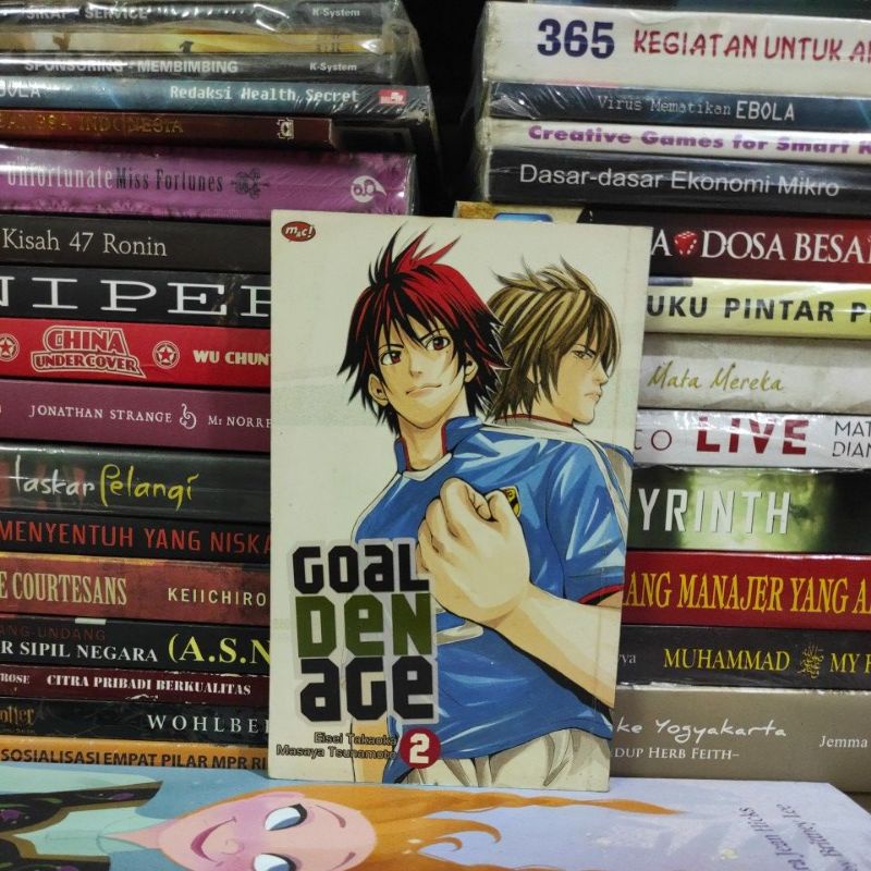 Jual KOMIK ORIGINAL GOAL DEN AGE 2 EISEI TAKAOKA KOMIK BEKAS | Shopee Indonesia