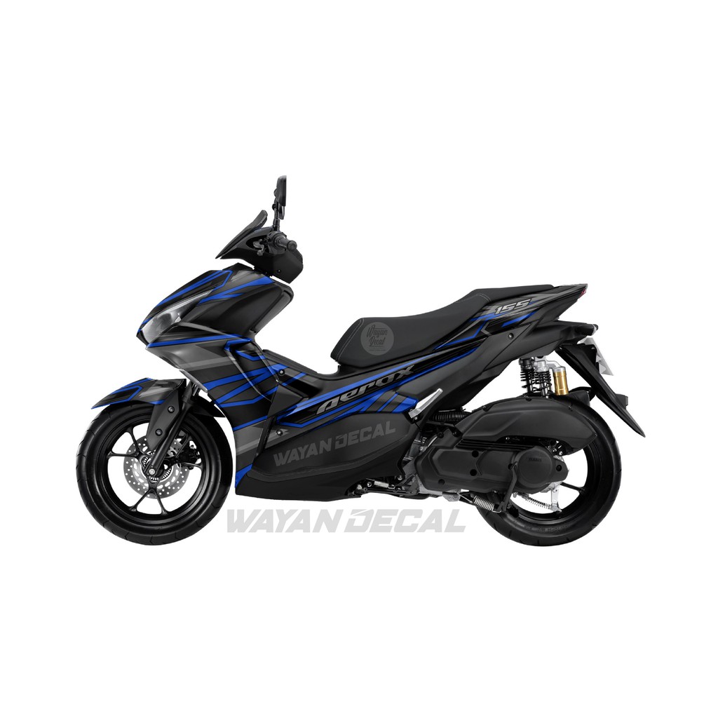 Jual DECAL NEW AEROX CONNECTED RACING | Shopee Indonesia