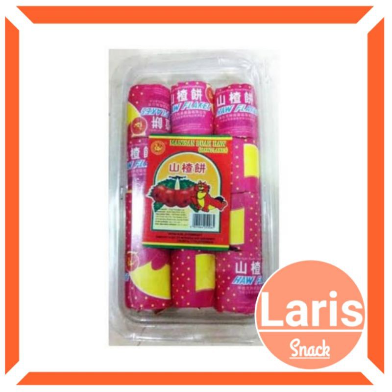 Jual Permen Sanca Koin Besar / Haw Flakes Candy / Manisan Buah Haw ...