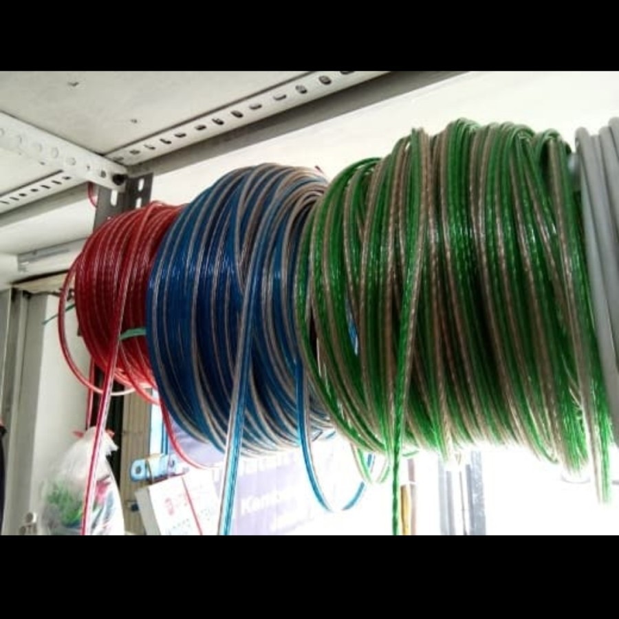 Jual Kabel Transparant Meteran / Kabel Audio / Kabel Serabut Listrik ...