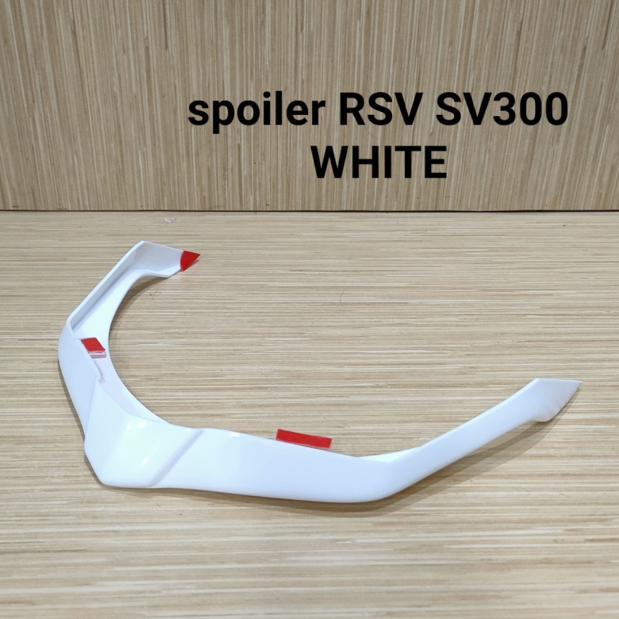Jual Spoiler RSV SV300 warna WHITE | Shopee Indonesia