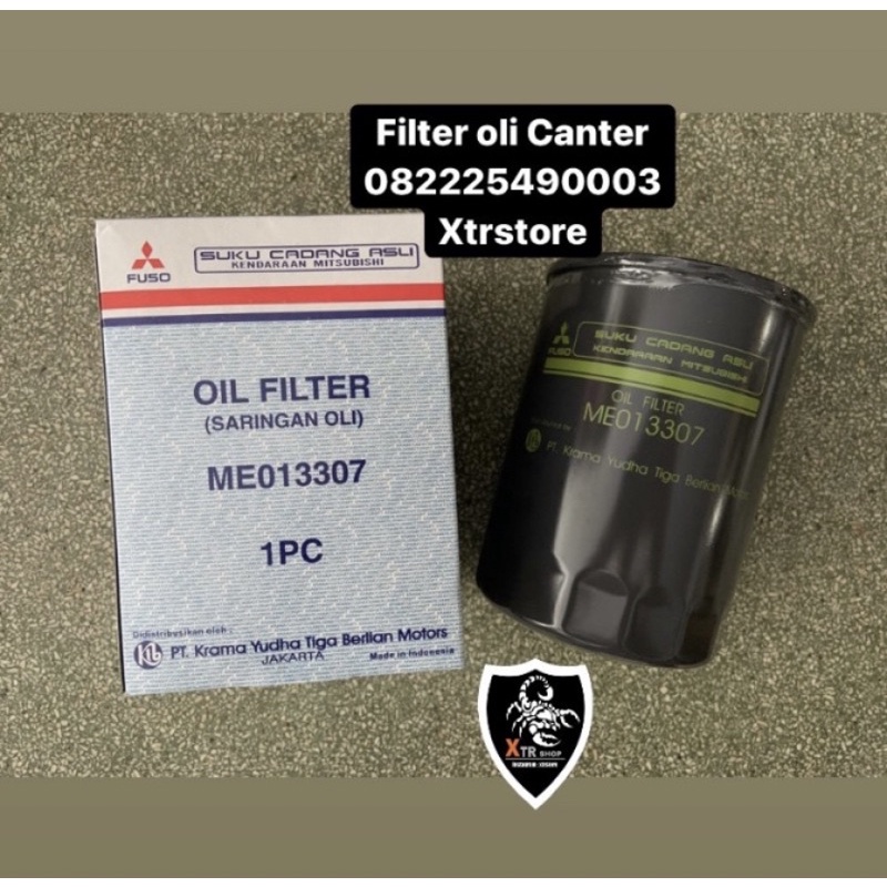 Jual Filter Oli PS125 PS110 CANTER MITSUBISHI ORI KTB ASLI ME013307 ...
