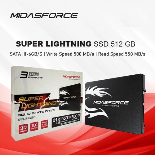 Jual SSD Midasforce 512GB untuk laptop & komputer murah berkualitas 512 ...