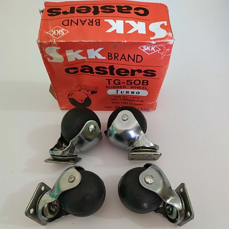 Jual Roda kursi sofa/ Roda spring bed /Roda SKK Casters TG-50B harga ...