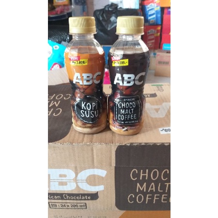 Jual KZ - ABC Kopi susu & kopi choco malt 200ml | Shopee Indonesia