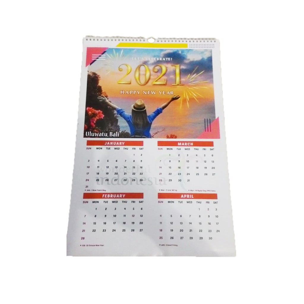 Jual KALENDER DINDING A3 3 LEMBAR | Shopee Indonesia