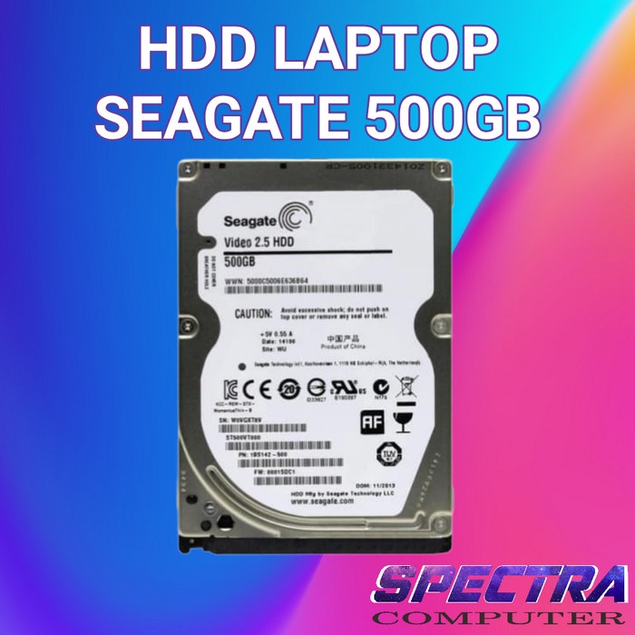 Jual Hard Disk Laptop Seagate 500 GB - HDD Internal SATA 2.5 inch ...